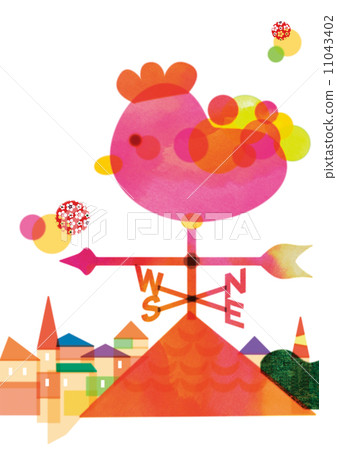 Weathercock - Stock Illustration [11043402] - PIXTA