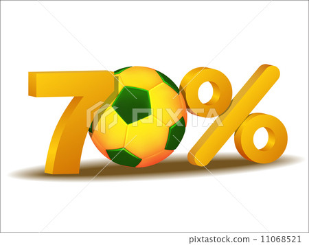 seventy percent discount icon - Stock Illustration [11068521] - PIXTA