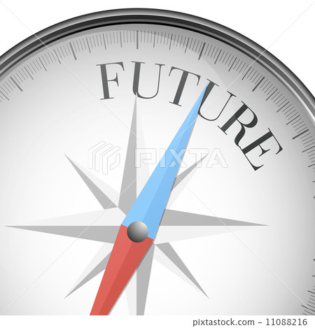 compass Future-插圖素材 [11088216] - PIXTA圖庫