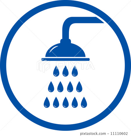 shower head icon - Stock Illustration [11110602] - PIXTA