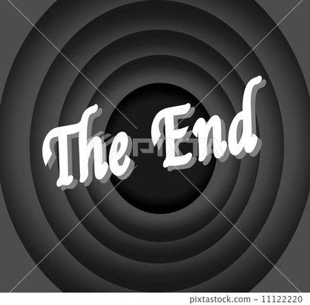 the end Movie ending screen - Stock Illustration [11122220] - PIXTA