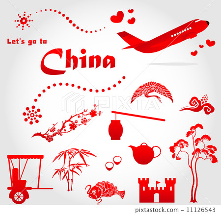 Let's go to china - Stock Illustration [11126543] - PIXTA