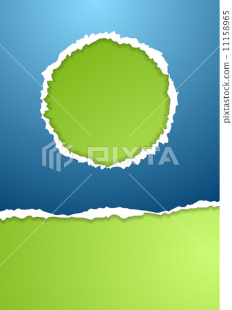 Abstract ragged paper vector background - Stock Illustration [11158965 ...