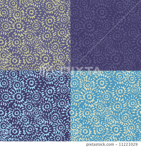 collection of seamless patterns - Stock Illustration [11221029] - PIXTA