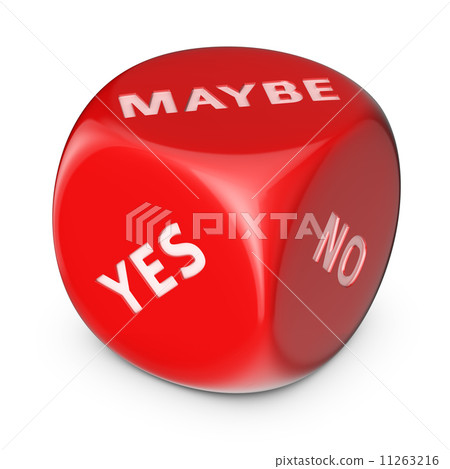 Maybe - Stock Illustration [11263216] - PIXTA