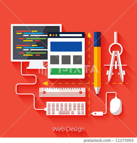 Web design. Program for design and architecture. - Stock Illustration ...