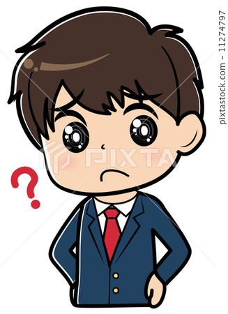 A questionable student - Stock Illustration [11274797] - PIXTA