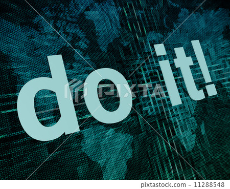 do it! - Stock Illustration [11288548] - PIXTA
