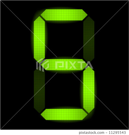 Digital number five - Stock Illustration [11295543] - PIXTA