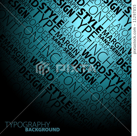 design and typography background - Stock Illustration [11297855] - PIXTA
