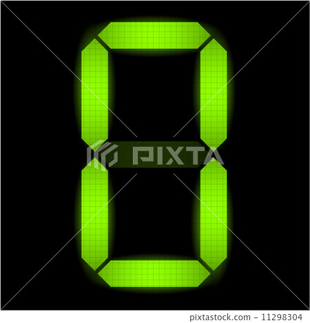 Digital number zero - Stock Illustration [11298304] - PIXTA