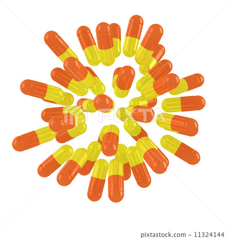 Pills explosion - Stock Illustration [11324144] - PIXTA