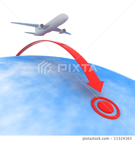 Point of destination - Stock Illustration [11324163] - PIXTA