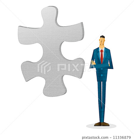 Jigsaw Puzzle Parts - Stock Illustration [11336879] - PIXTA