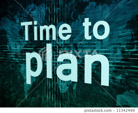 Time to plan - Stock Illustration [11342499] - PIXTA