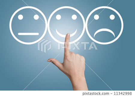 Smiling button-插圖素材 [11342998] - PIXTA圖庫