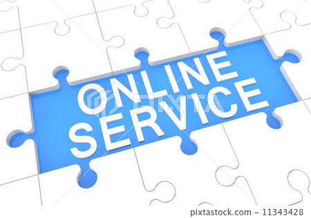 Online Service - Stock Illustration [11343428] - PIXTA