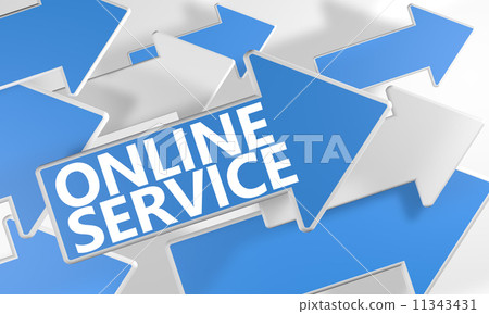 Online Service - Stock Illustration [11343431] - PIXTA