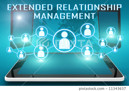 Extended Relationship Management - Stock Illustration [11343637] - PIXTA
