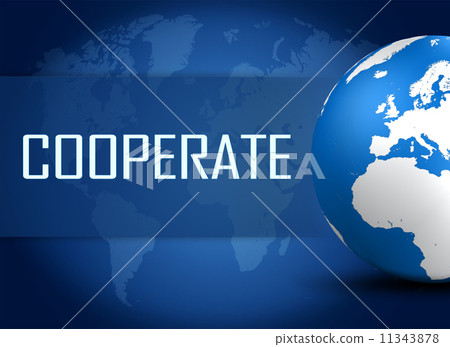 Cooperate - Stock Illustration [11343878] - PIXTA
