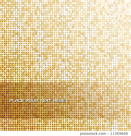 Seamless background with shiny golden paillettes - Stock Illustration ...