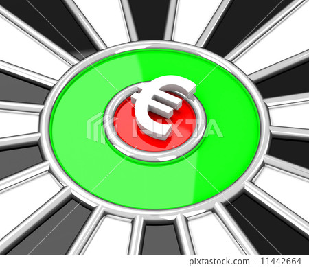 the euro target - Stock Illustration [11442664] - PIXTA