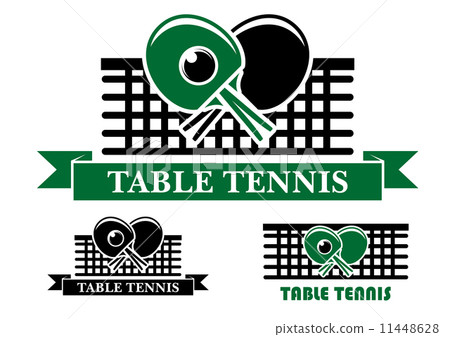 Table Tennis emblems and symbols - Stock Illustration [11448628] - PIXTA