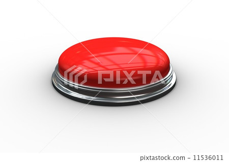 Digitally generated red push button - Stock Illustration [11536011] - PIXTA