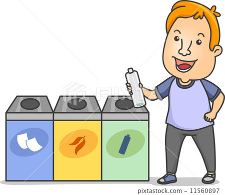 Waste Segregation - Stock Illustration [11560897] - PIXTA