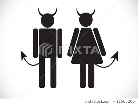 Pictogram Devil Icon Symbol Sign - Stock Illustration [11563200] - PIXTA
