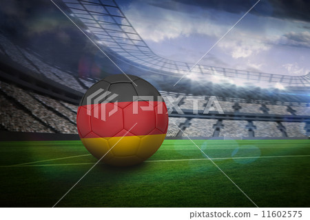Football in germany colours - Stock Illustration [11602575] - PIXTA