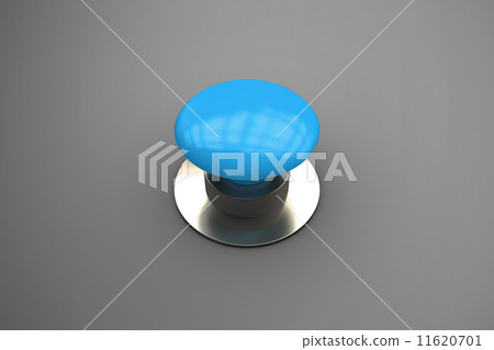 Composite image of blue push button - Stock Illustration [11620701] - PIXTA