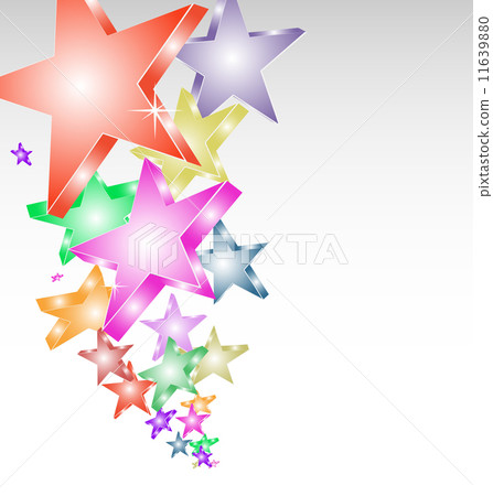 Candy stars creative background - Stock Illustration [11639880] - PIXTA