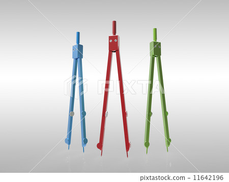 dividers compass - Stock Illustration [11642196] - PIXTA