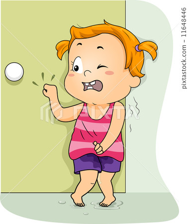 Pee Emergency - Stock Illustration [11648446] - PIXTA