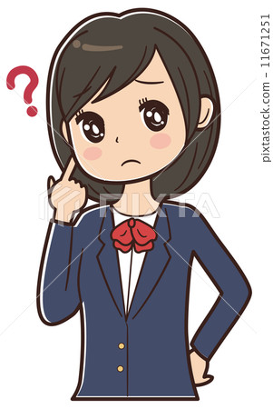 A questionable student - Stock Illustration [11671251] - PIXTA