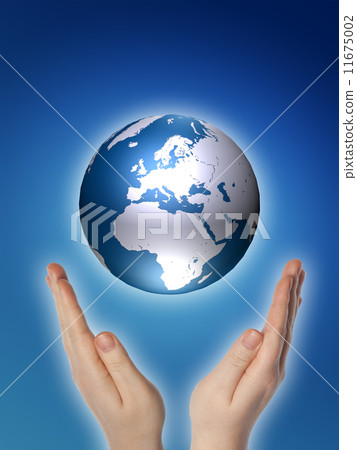 World in Hands - Stock Illustration [11675002] - PIXTA