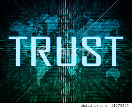 Trust-插圖素材 [11675465] - PIXTA圖庫