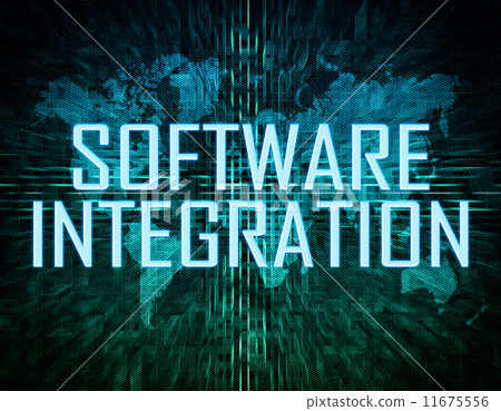 Software Integration - Stock Illustration [11675556] - PIXTA