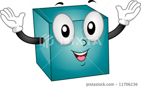 Cube Mascot - Stock Illustration [11706236] - PIXTA