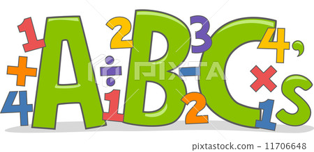Mathematics Alphabet - Stock Illustration [11706648] - PIXTA