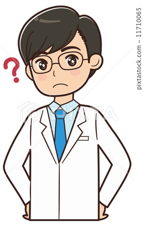Doctor with doubt - Stock Illustration [11710065] - PIXTA