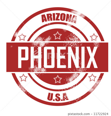 Phoenix stamp - Stock Illustration [11722924] - PIXTA