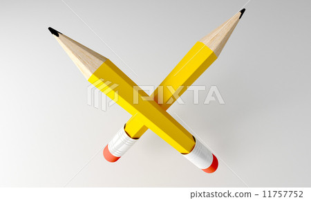 Two pencils. - Stock Illustration [11757752] - PIXTA