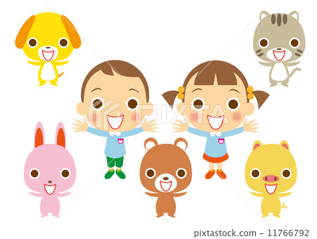Everyone fellow friends - Stock Illustration [11766792] - PIXTA
