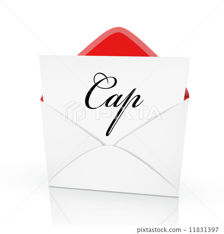 the word cap on a card - Stock Illustration [11831397] - PIXTA