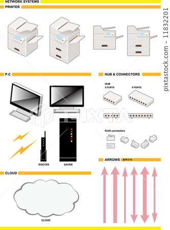 Network material 001 - Stock Illustration [11832201] - PIXTA