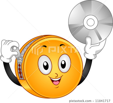 DVD Binder Mascot - Stock Illustration [11841717] - PIXTA