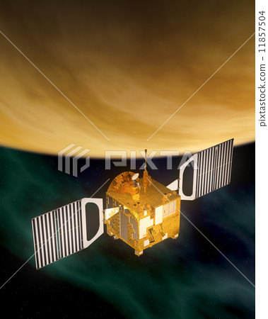 Spacecraft Venus Express - Stock Illustration [11857504] - PIXTA