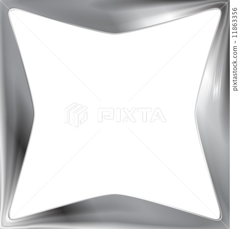 Abstract metal frame background - Stock Illustration [11863356] - PIXTA